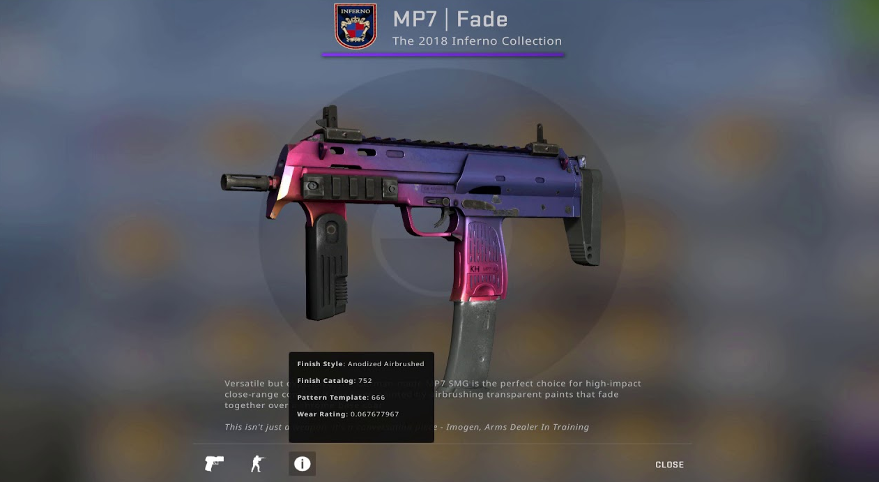 MP7: advantages and drawbacks