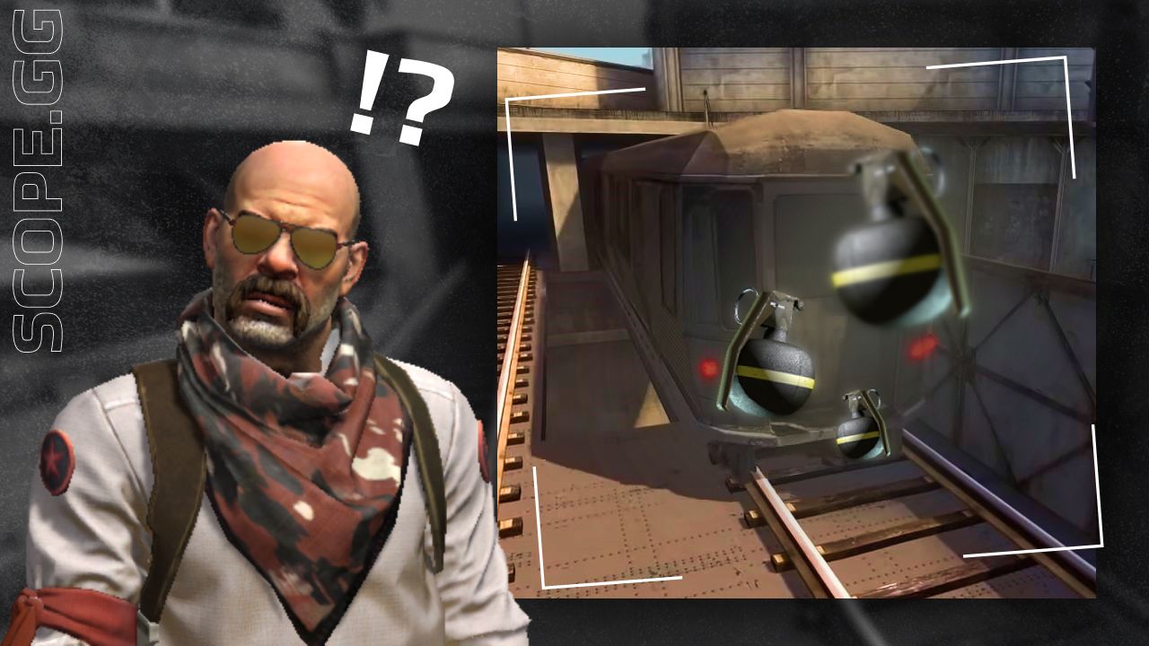 3 players that hit Overpass Train with grenade at ESL Pro League 12 NA