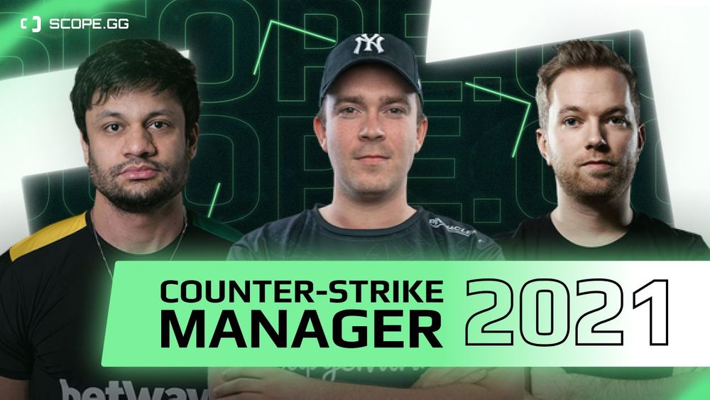 CS:GO manager 2021: 7 teams consisting of benched players and free agents